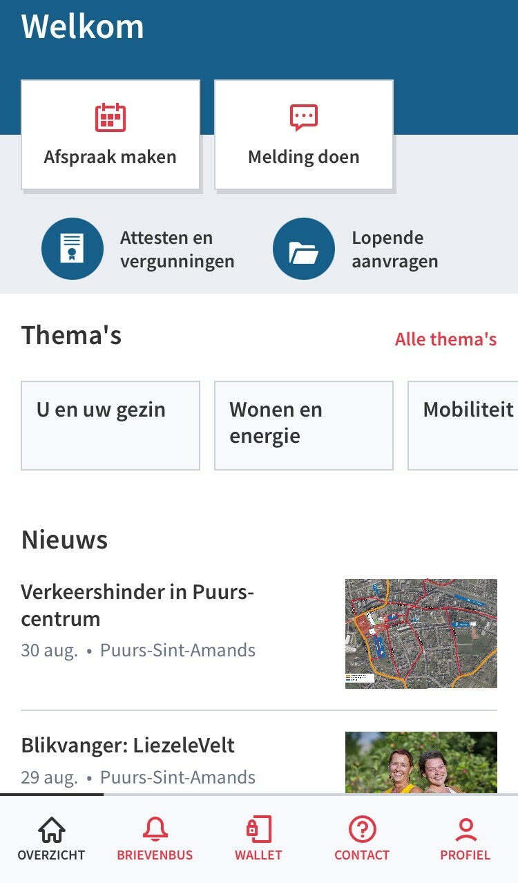 Nieuw: de app van Puurs-Sint-Amands! - Gemeente Puurs-Sint-Amands